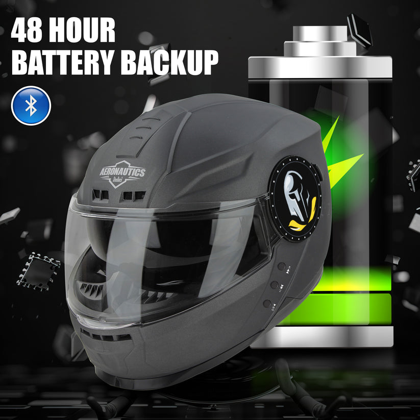 Steelbird Bluetooth Full Face ISI Certified Helmet for Men with Inner ...